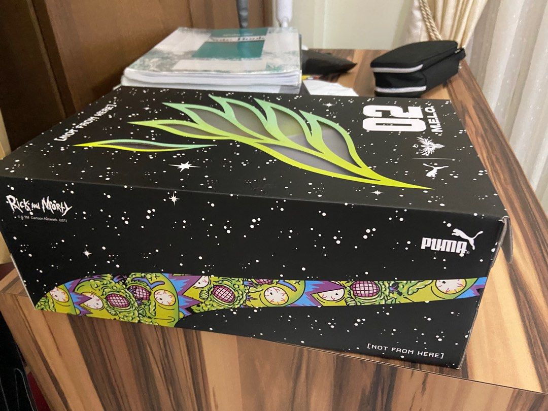 Puma x Lamelo x Rick and morty, Men's Fashion, Footwear, Sneakers on ...