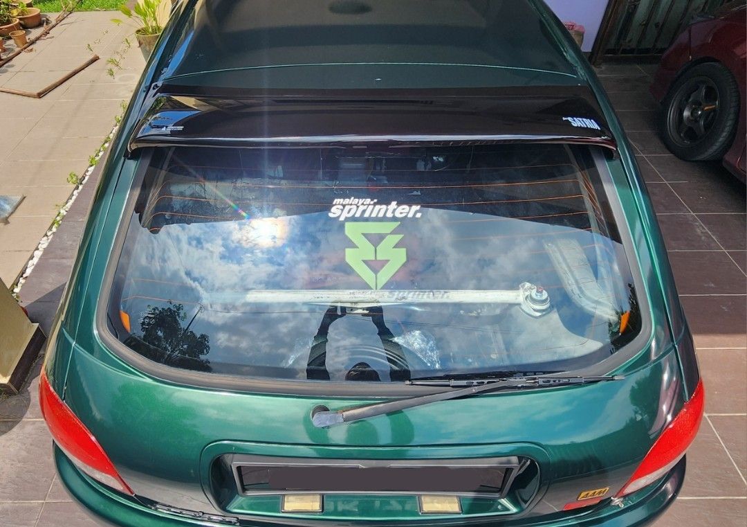 Rear Wing Spoiler Visor for Proton Satria 1st generation 1994-2006 ...