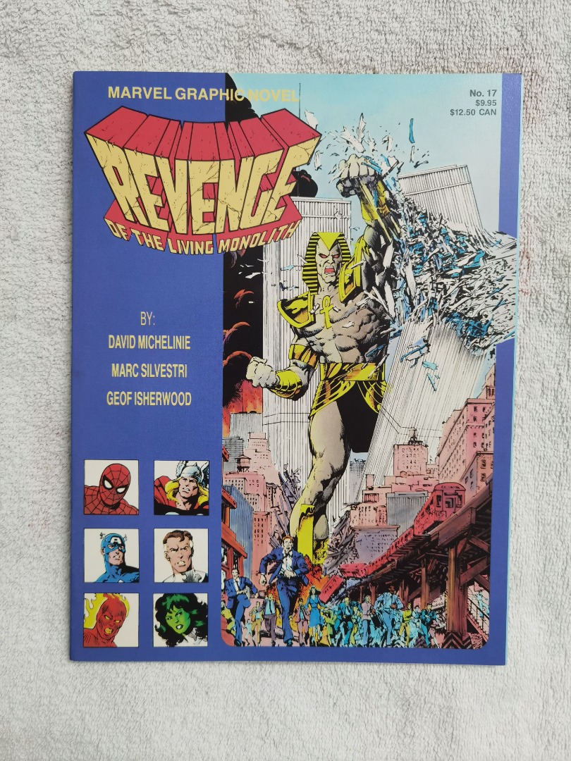 Revenge Of The Living Monolith (1985) [Marvel Graphic Novel Volume 017 ...