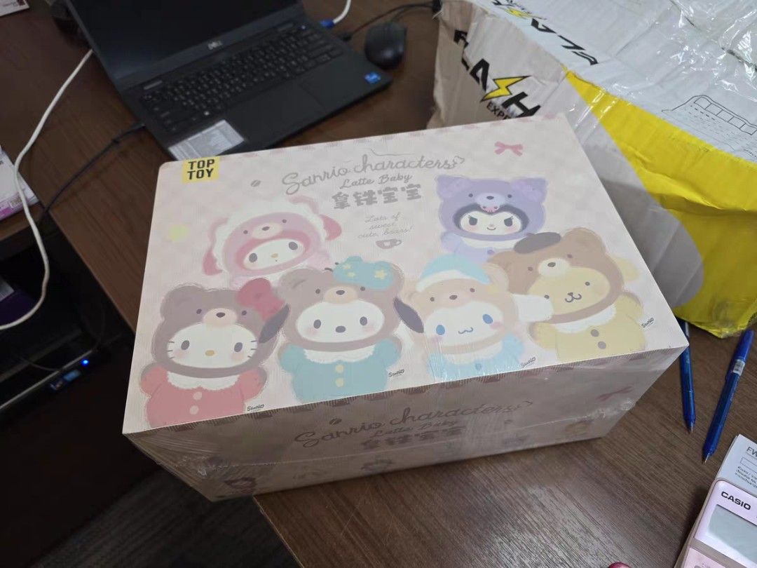 SALE 5800 Sanrio Latte Baby, Hello Kitty Cinnamoroll Kuromi Pochacco My ...