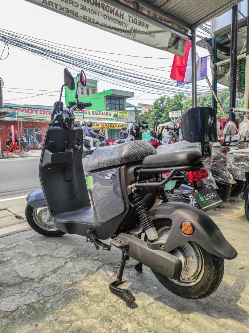 Sepeda Listrik Bagus Banget Lisgo CT-6 Tahan Air bisa kena hujan 800W ...