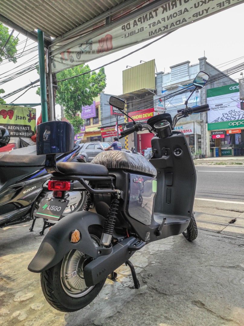 Sepeda Listrik Bagus Banget Lisgo CT-6 Tahan Air bisa kena hujan 800W ...