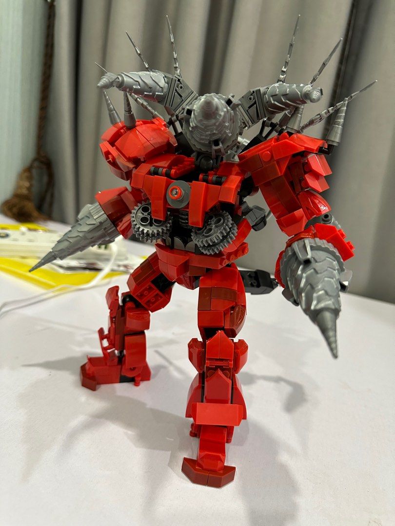 Skibidi Toilet Multiverse Lego MOC Upgraded Titan Drillman, Hobbies ...