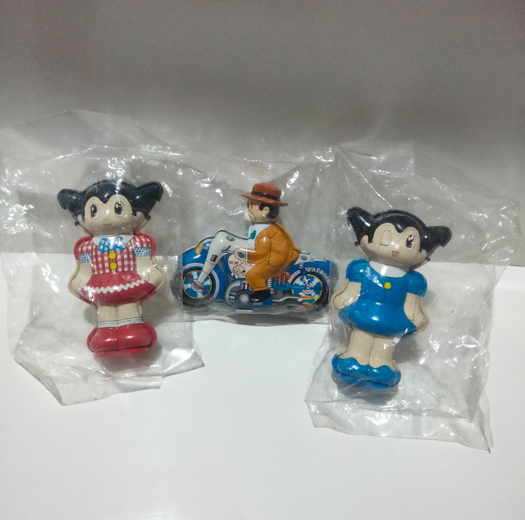 [sold as set] Astro Boy Meiji 2003 Tin Toys - Astro Girl Zoran URAN ...