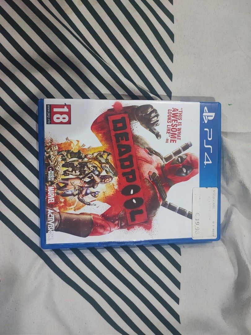Spiderman and Deadpool PS5 and PS4 for sale, Video Gaming, Video Games ...