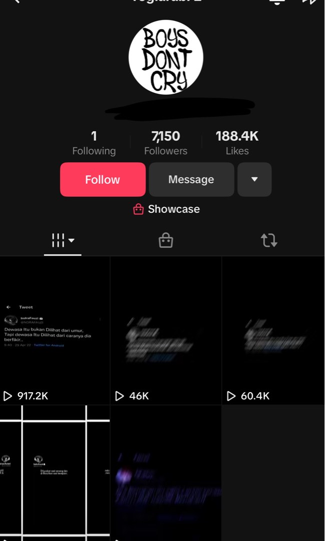 Tik tok account for sale 7k followers 🔥 live gaming studio , Video ...