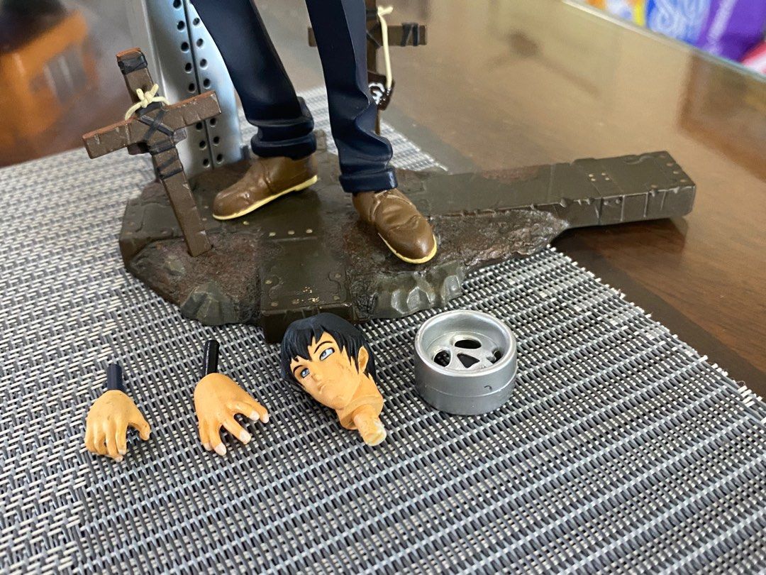 TRIGUN The Planet Gun Smoke Kaiyodo Nicholas Wolfwood figure Opened ...