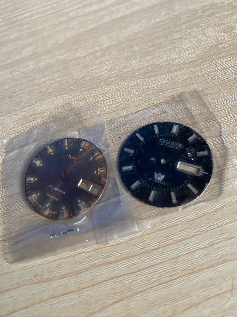Vintage- 2 Citizen Replacement Dial, Men's Fashion, Watches ...