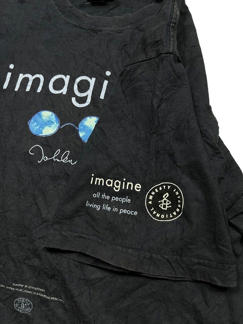 Vintage 90s 1999 “Imagine” by John Lennon Made In Italy, Luxury ...