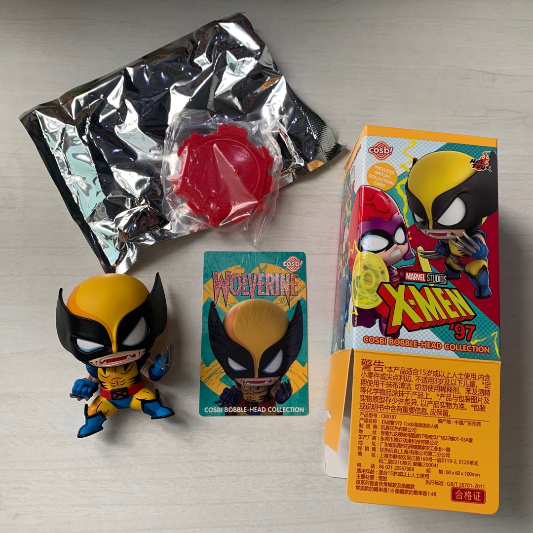 X-Men ‘97 Cosbi Wolverine SECRET / MYSTERY / CHASE Comic Color Hot Toys ...