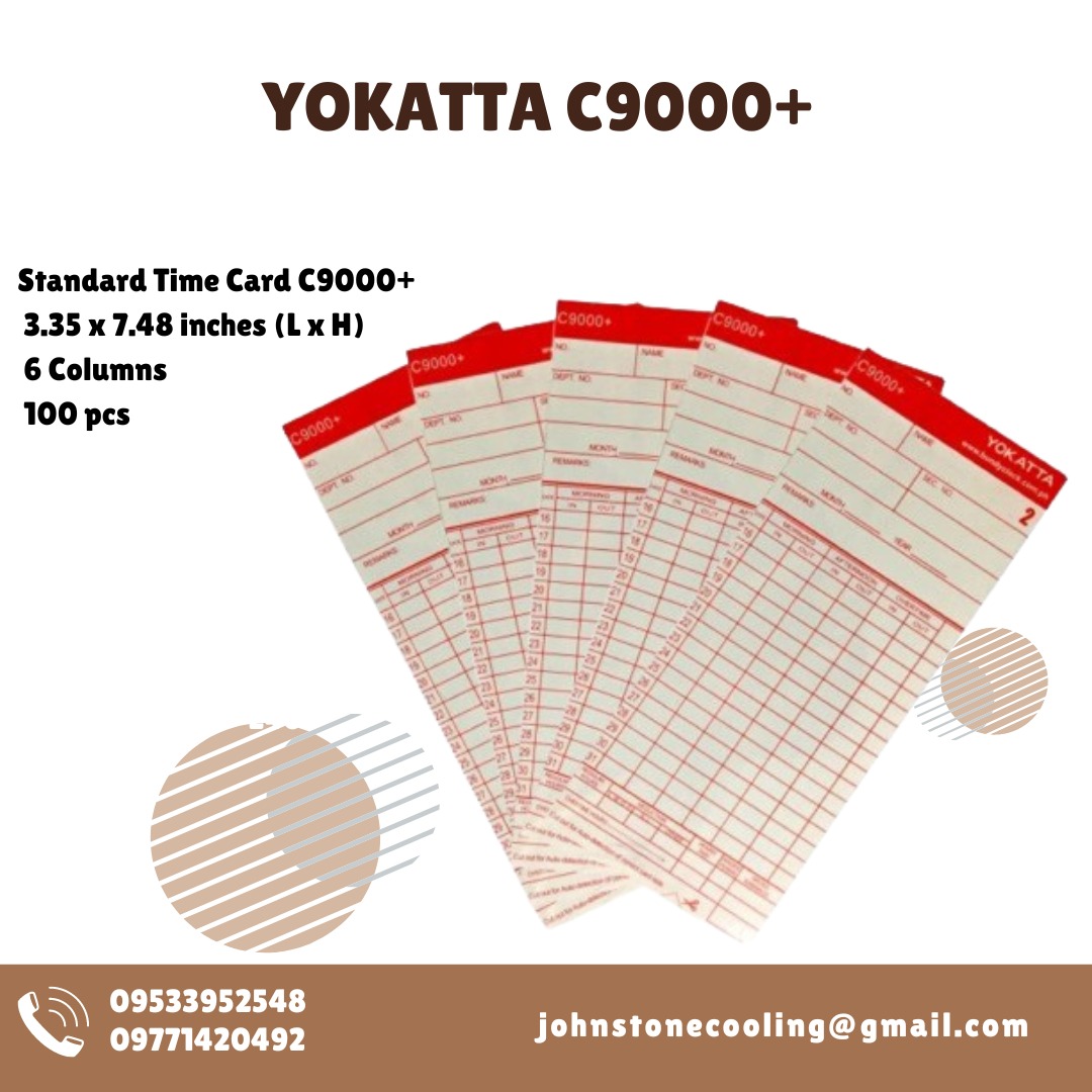 YOKATTA C9000+TIMECARD, Everything Else, Others on Carousell