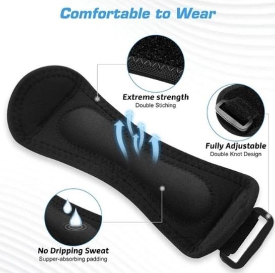(1 Pair) Adjustable EVA Strap for Patella / Knee Support / Recovery ...