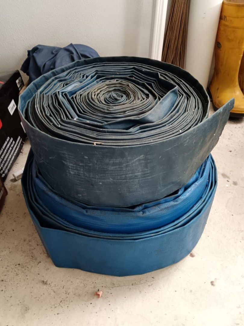 1 set Robin Engine 5HP + Hose + Submersible Pump, Furniture & Home ...