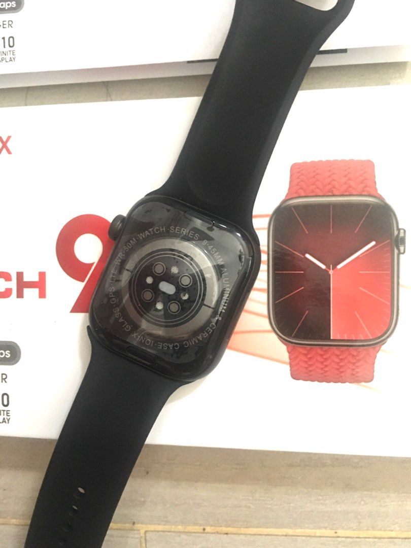全新 XS9 Pro Max 智能 2.1寸 LED display 運動 健康 手錶 Watch 9 smart watch (無線充電器 ...