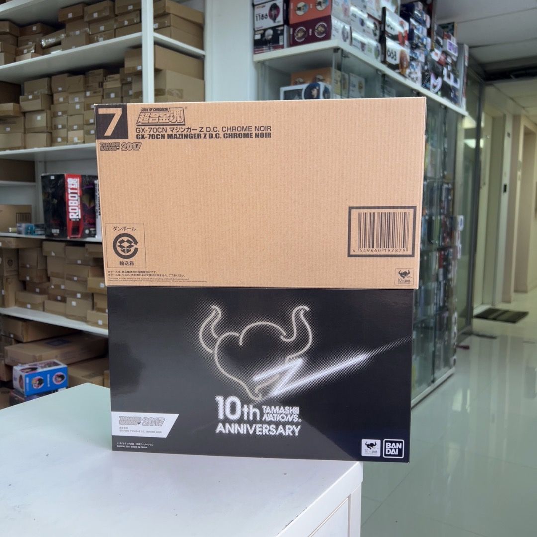[放得高搵鬍鬚] 不二不議 超合金魂 GX-70CN Mazinger Z DC Chrome Noir 鐵甲萬能俠, 興趣及遊戲, 玩具 ...