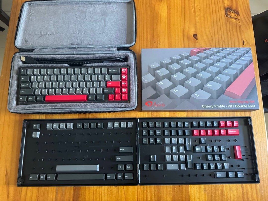 Akko Cherry Profile PBT Double Shot Keycap Set - Mechanical Keyboard ...