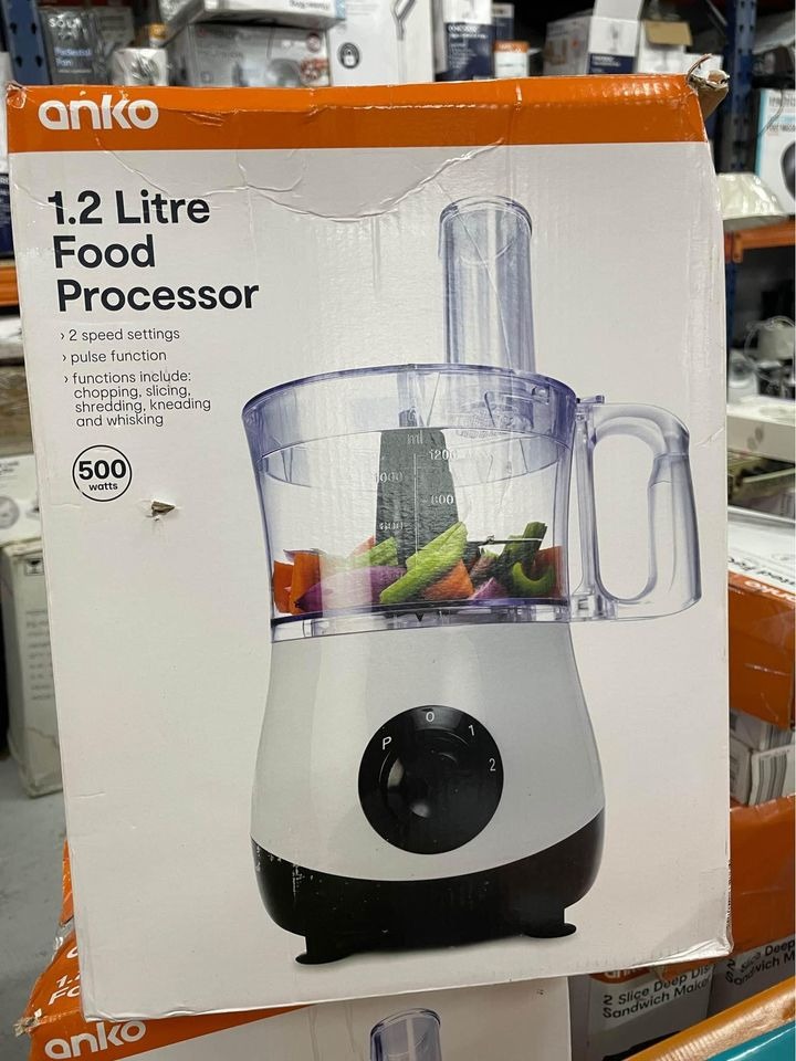 Anko 1.2L Food Processor, TV & Home Appliances, Kitchen Appliances ...
