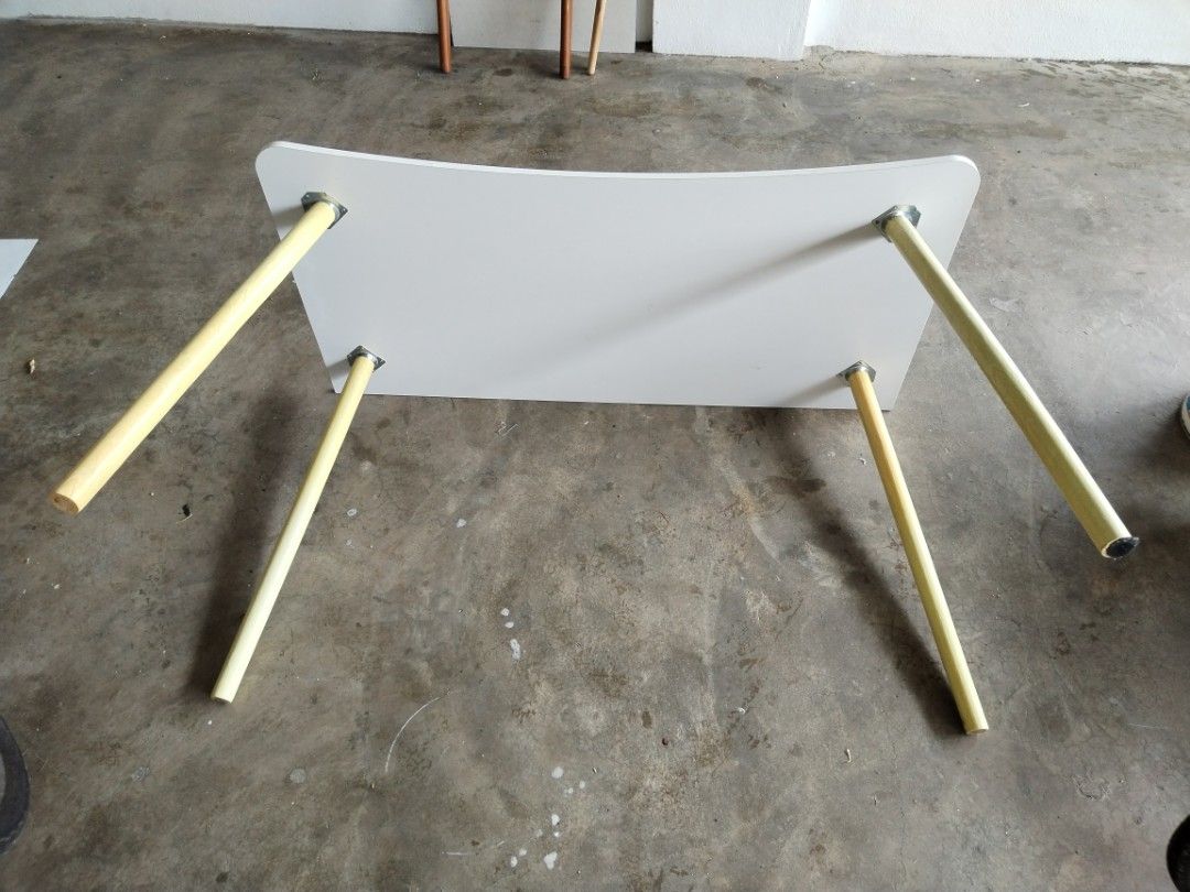 Kedah 2x4 kaki meja ofis baca office table desk, Furniture & Home ...