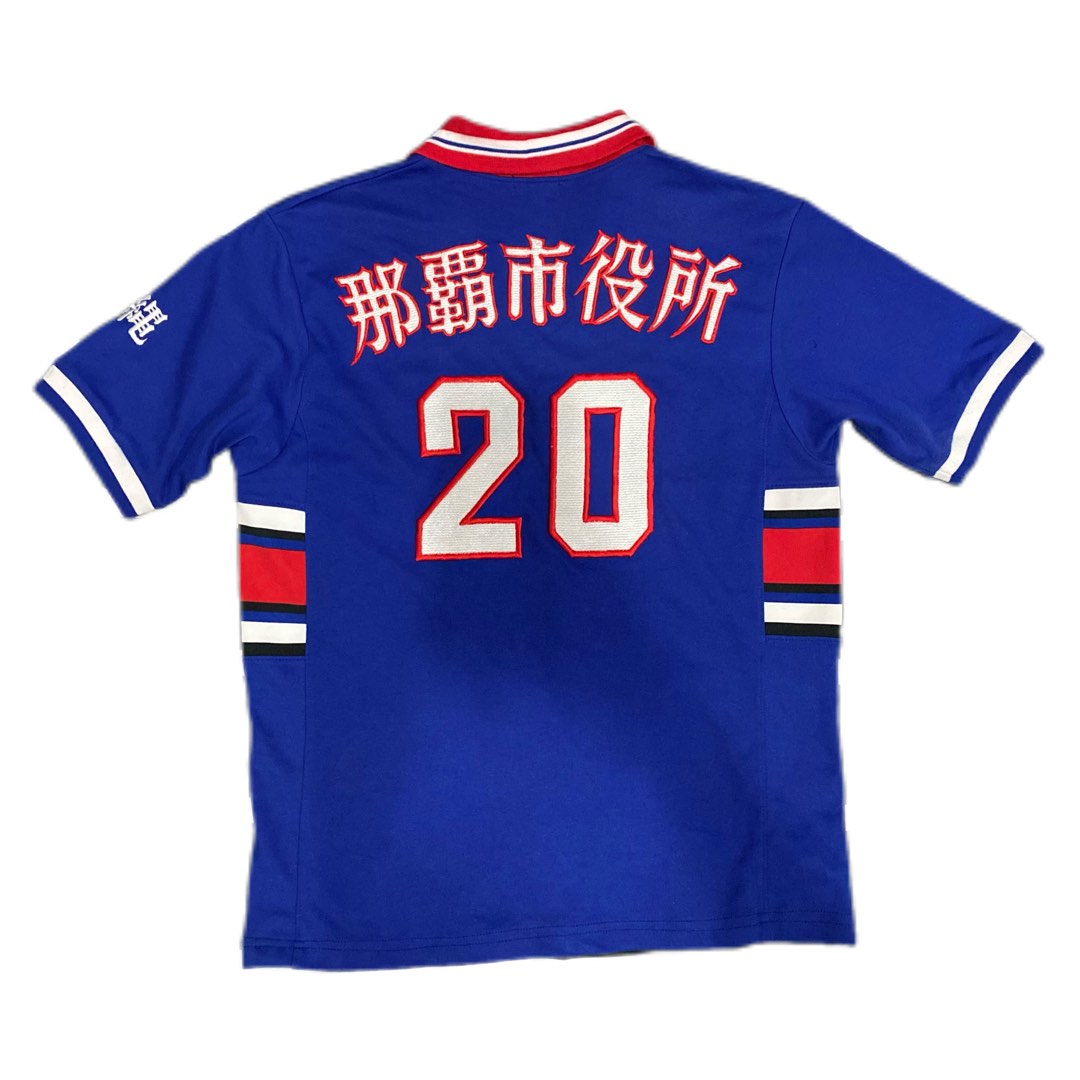 asics number jersey retro japan collar y2k streetwear, Men's Fashion ...