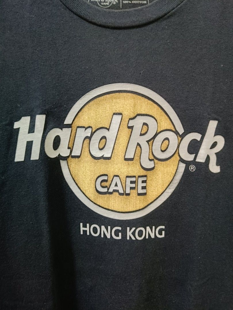 Authentic Hard Rock Cafe Hong Kong HRC Tshirt, Men's Fashion, Tops ...
