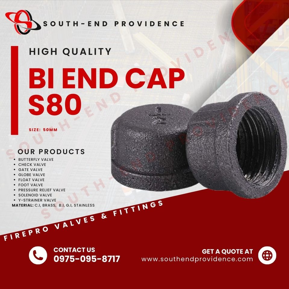BI END CAP S80 50mm, Commercial & Industrial, Construction & Building ...