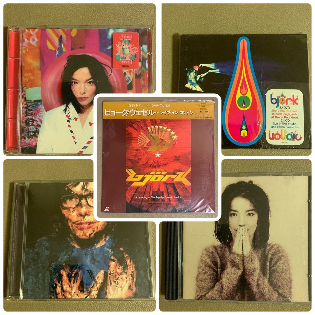 Bjork 日版 LD an evening at the royalty theatre london live / Voltaic 2CD ...