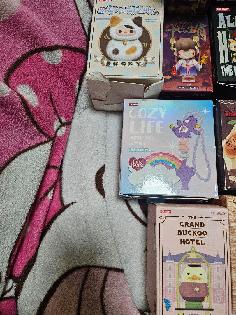 Blind Box- Pucky/Skullpanda/Labubu/Dimoo/Molly/Naci/Carebear/Hirono ...