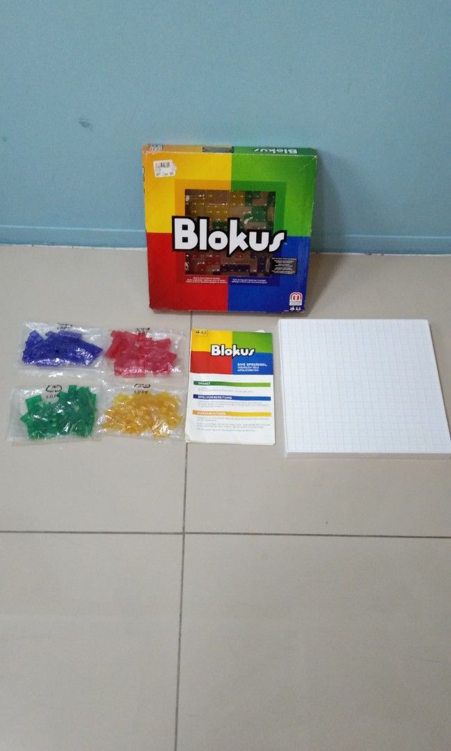 Blokus Board Game, Hobbies & Toys, Toys & Games on Carousell