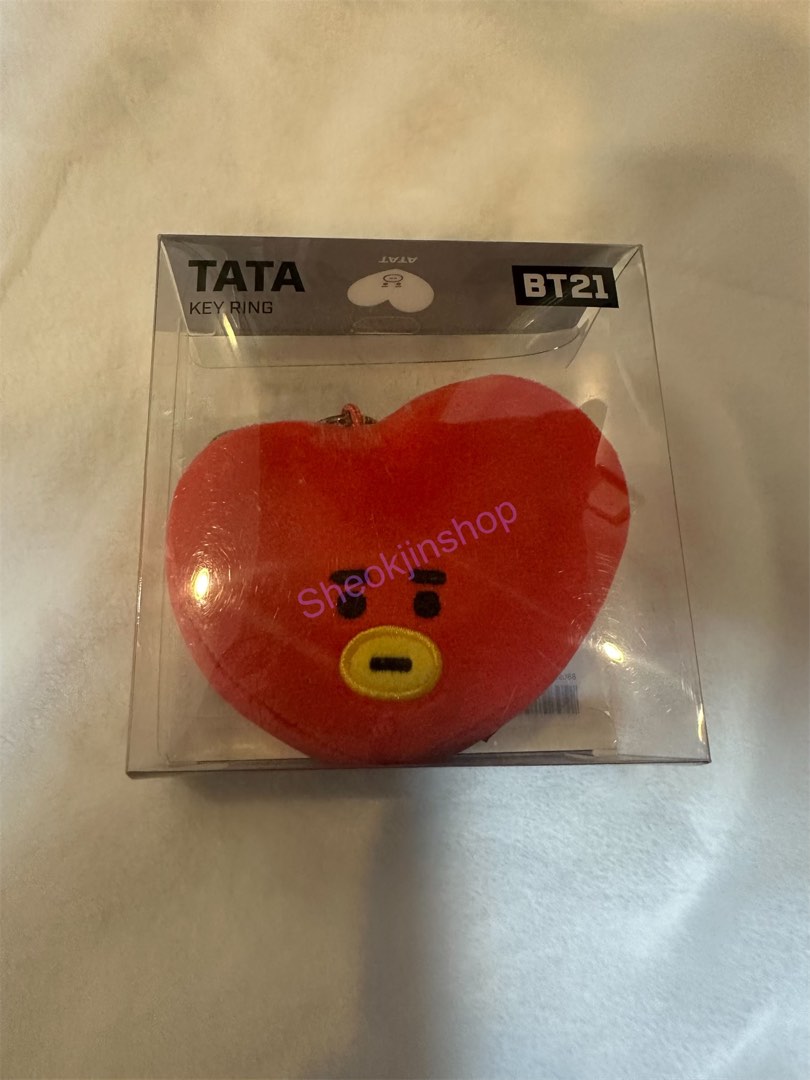 BT21 Tata Key Ring v bts taehyung, Hobbies & Toys, Memorabilia & Collectibles, K-Wave on Carousell