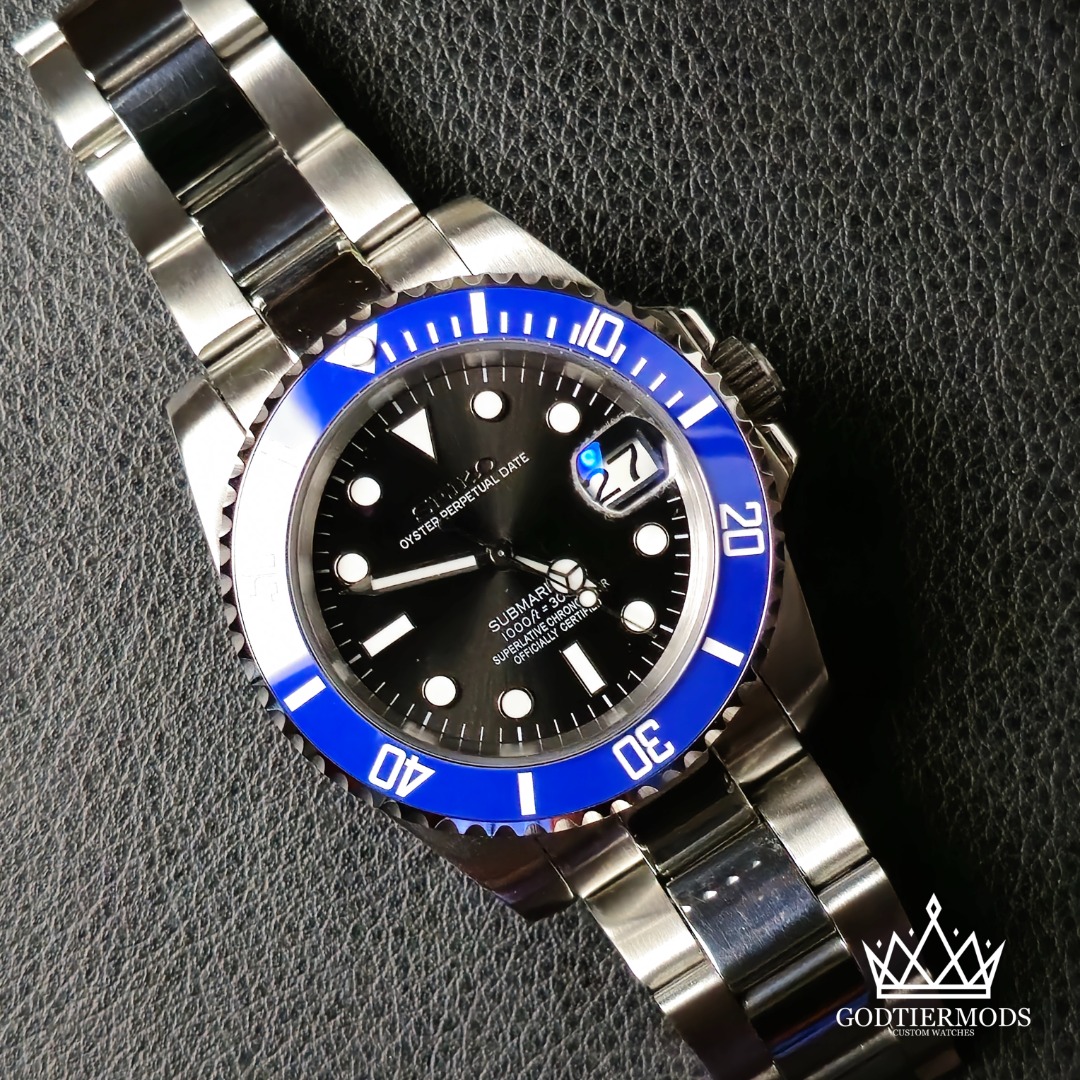[INSTOCK] Seiko Cookie Monster Submariner Mod, Men's Fashion, Watches ...
