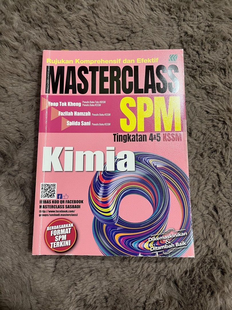 BUKU RUJUKAN SPM KIMIA F4/F5, Hobbies & Toys, Books & Magazines ...