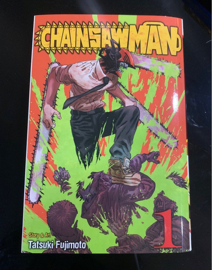 Chainsaw Man Vol 1, Buku & Alat Tulis, Komik dan Manga di Carousell