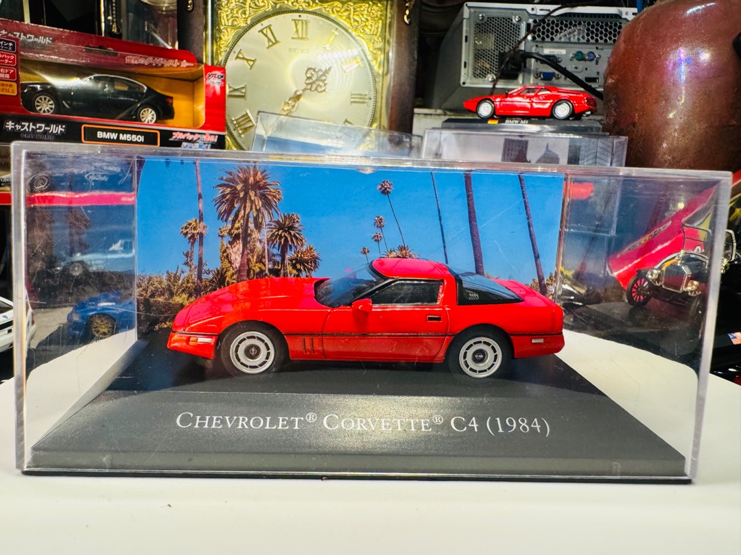 Chevrolet Corvette C4 (1984) 1:43 Diecast DeAGOSTINI American Muscle ...