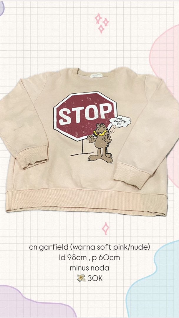 cn garfield, Bayi & Anak, Baju Anak Perempuan, 8 hingga 12 tahun di ...