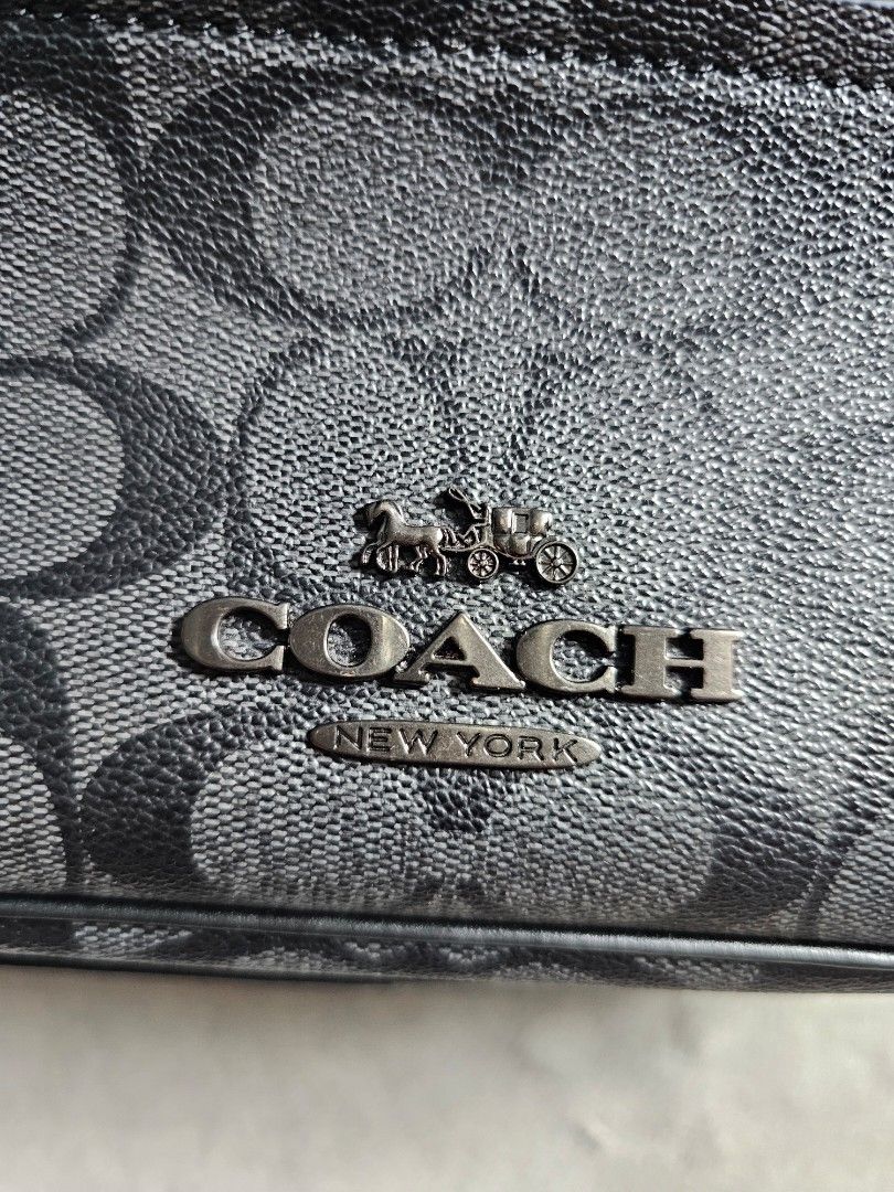 COACH Elias Crossbody In Signature Canvas CJ510 Sling Shoulder Bag ...