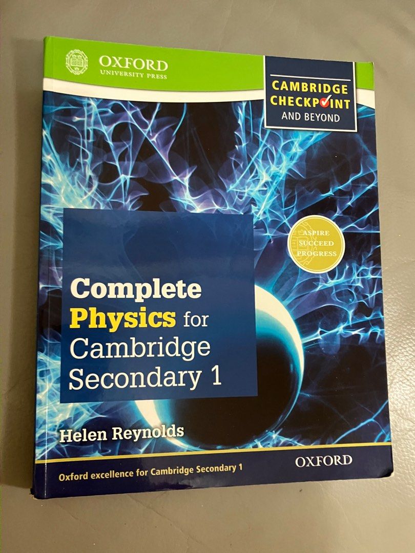 Complete Physics for Cambridge Secondary 1 Textbook and Workbook, 興趣及遊戲 ...