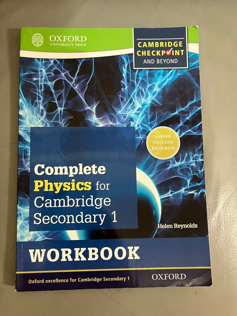 Complete Physics for Cambridge Secondary 1 Textbook and Workbook, 興趣及遊戲 ...