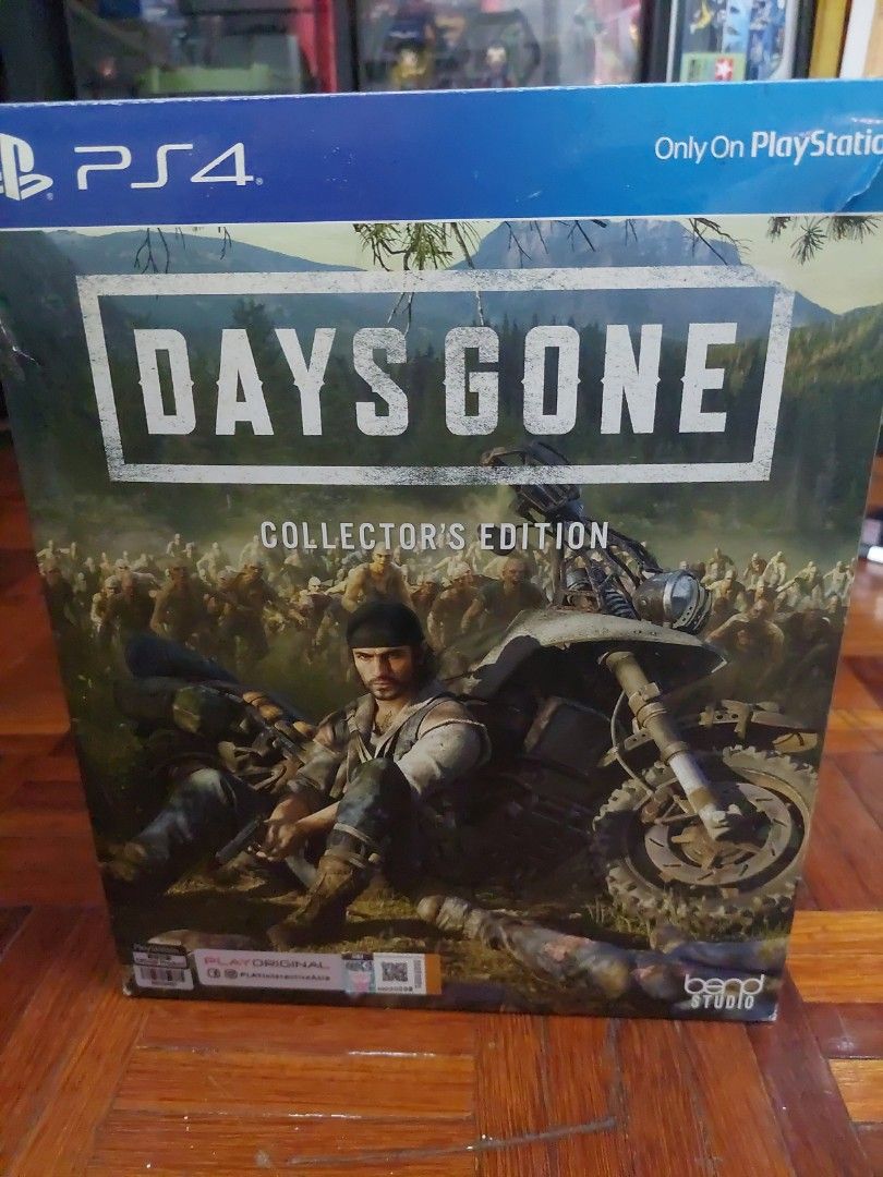 DAYS GONE resin statue with 6 pins & a patch, Hobbies & Toys ...