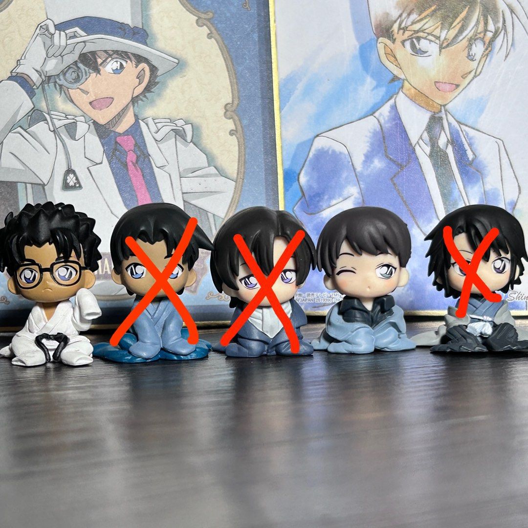 Detective Conan | Chibi Figures, Hobbies & Toys, Toys & Games on Carousell
