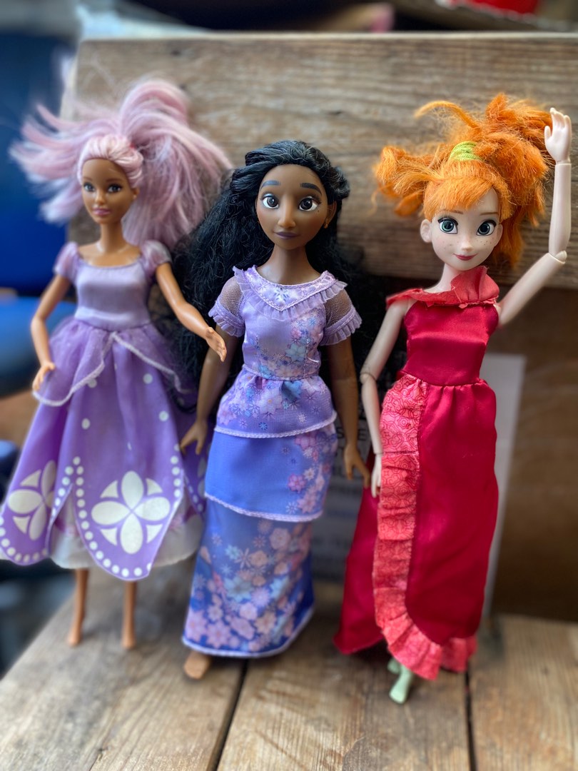 Disney Fashion Dolls: Princess Sofia, Elena of Avalor & Encanto Isabela ...