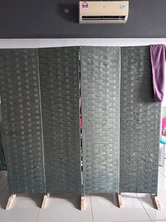 PVC Squaretube Wall Cladding Partition/Divider, Furniture & Home Living ...