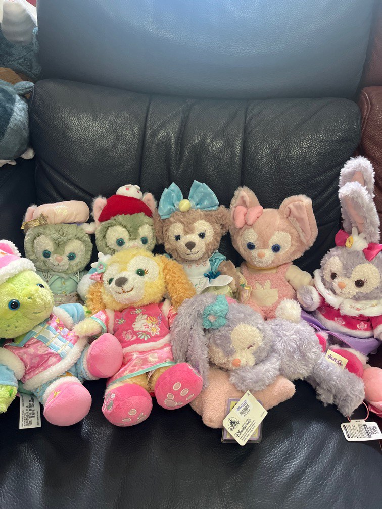 Duffy公仔 Linabell olu 達菲 Duffy 雪梨玫 ShellieMay Gelatoni 史黛拉 StellaLou ...