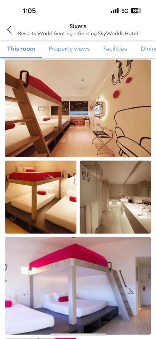 Genting Skyworld hotel sixers room, Tickets & Vouchers, Vouchers on ...