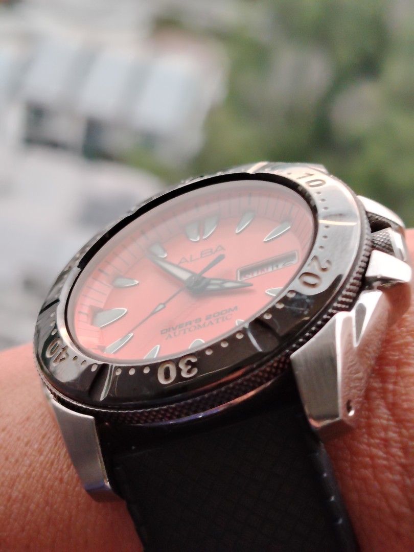Genuine Alba Manta Ray Diver Watch, Men's Fashion, Watches ...