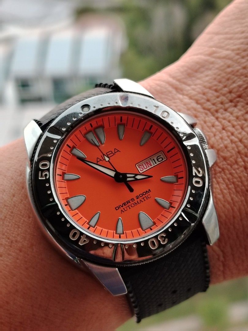 Genuine Alba Manta Ray Diver Watch, Men's Fashion, Watches & Accessories, Watches on Carousell