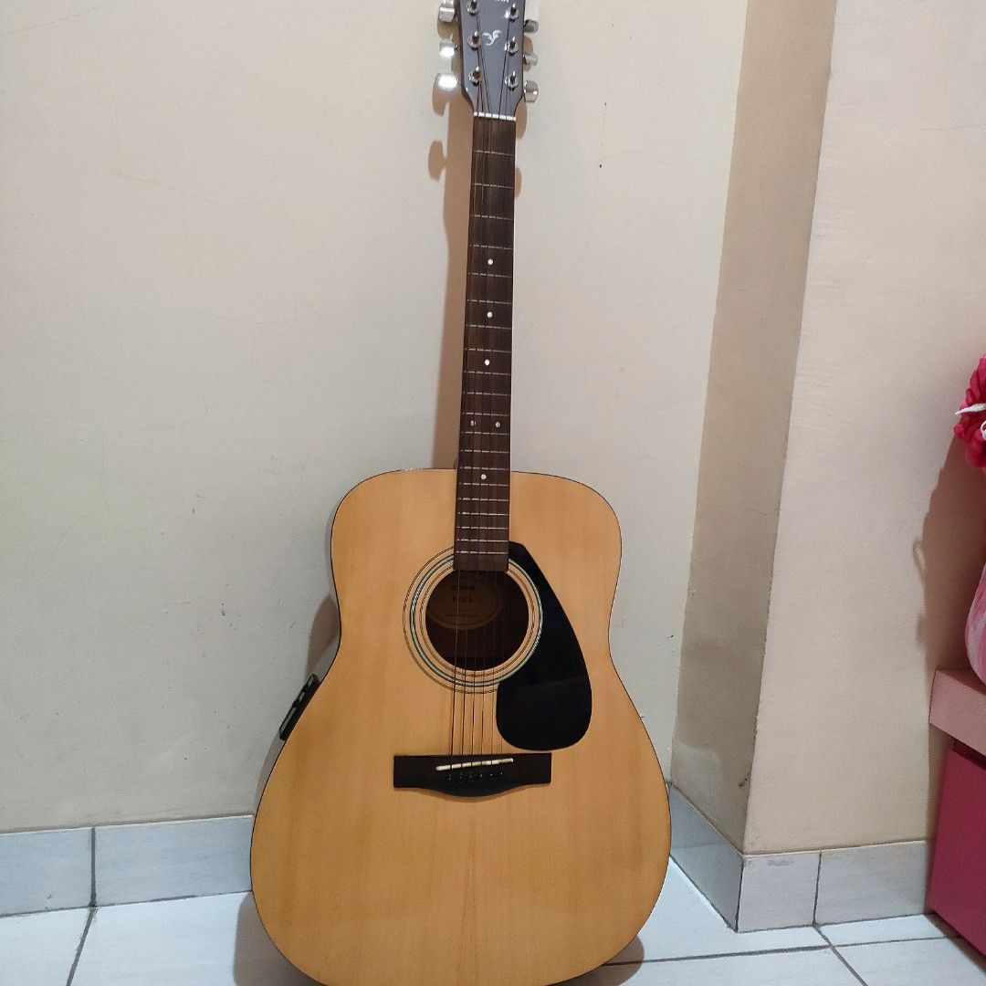 Gitar Yamaha FX310 Akustik Elektrik Original, Musik & Media, Alat di ...