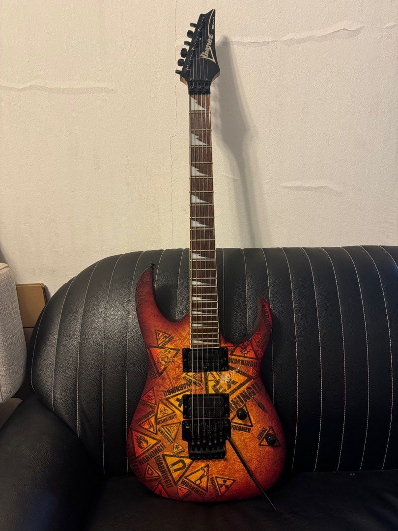 Ibanez RG320PG Warning Sign Electric Guitar, Hobbies & Toys, Musical ...