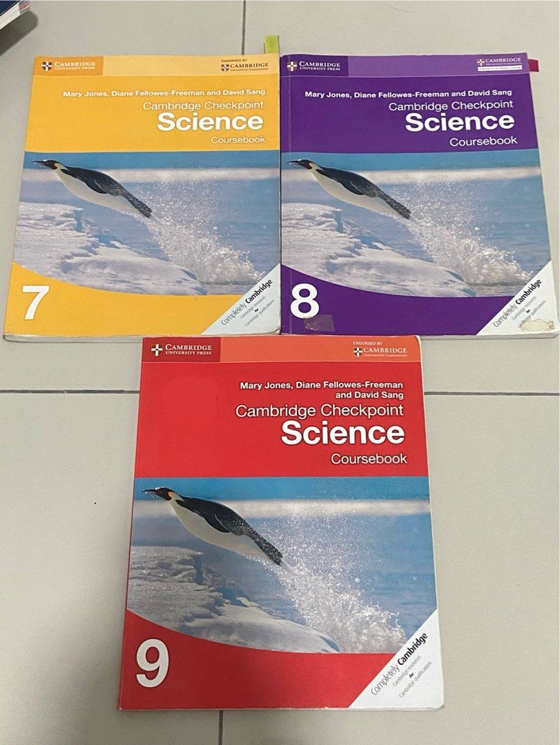 Cambridge Coursebook/Textbook Science Year 7,8&9, Hobbies & Toys, Books ...
