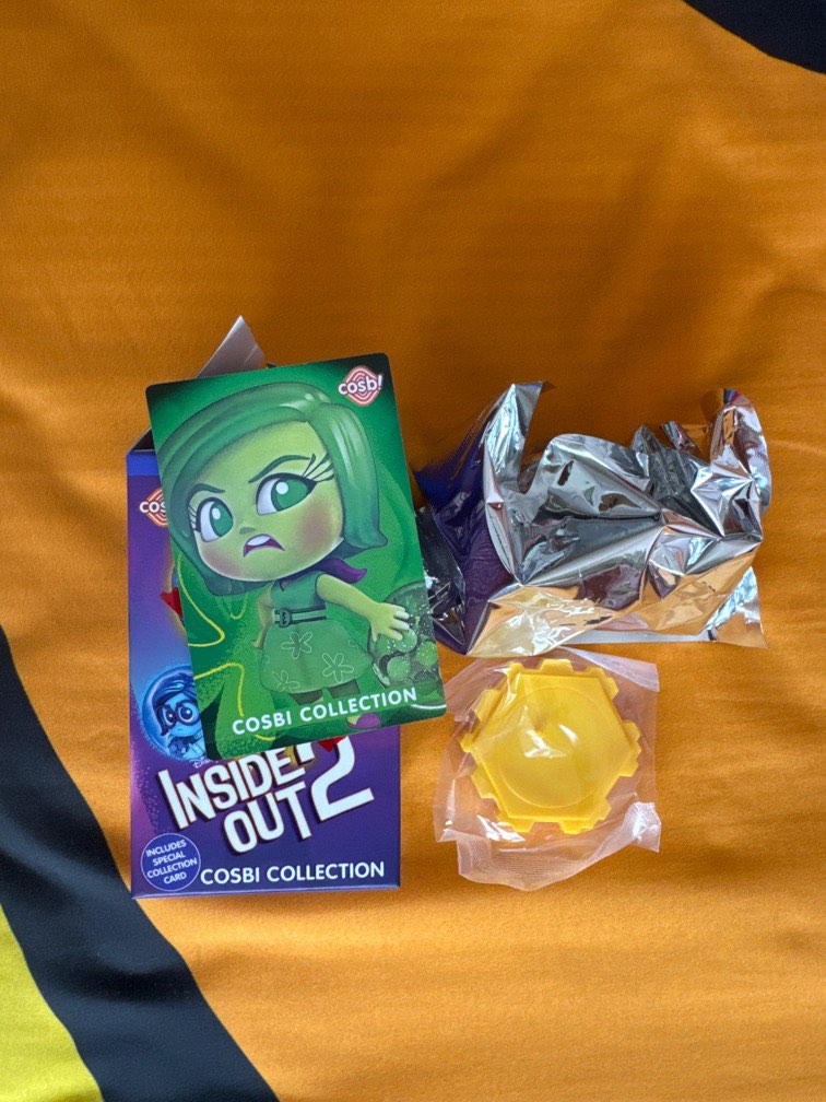inside out 2 cosbi blind box DISGUST (secret/mystery), Hobbies & Toys ...