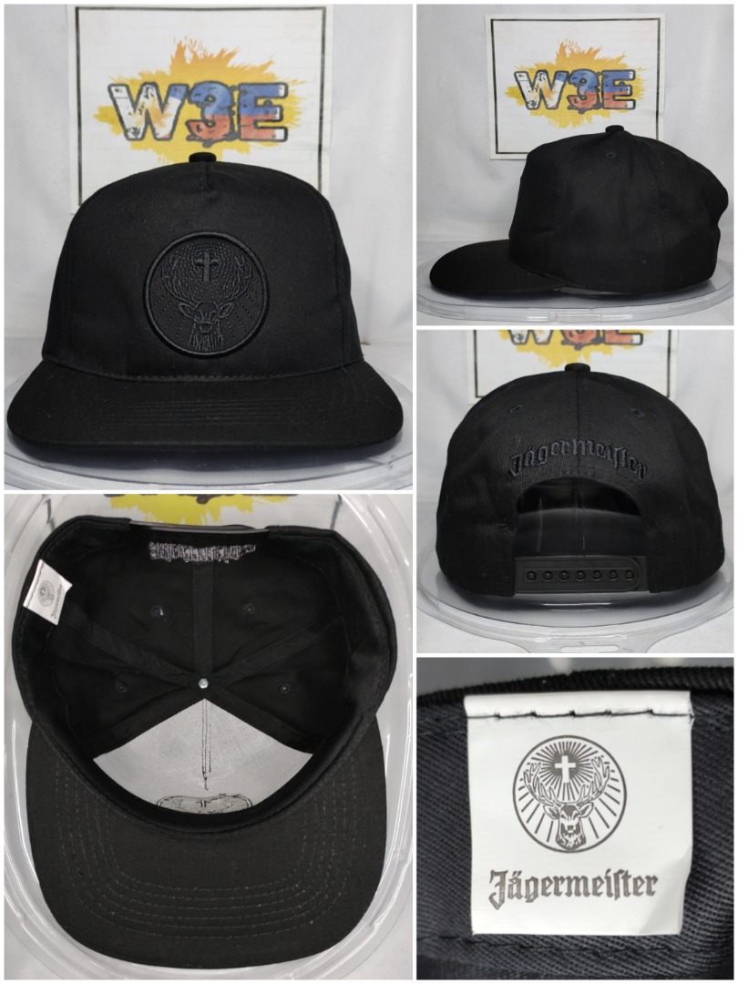 JAGERMEISTER TRIPLE BLACK LIQUEUR SNAPBACK, Men's Fashion, Watches ...